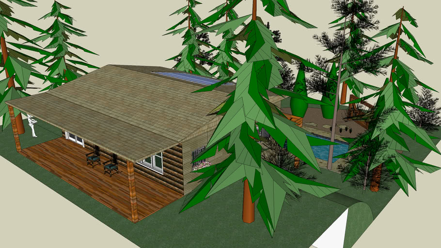 Log Cabin | 3D Warehouse