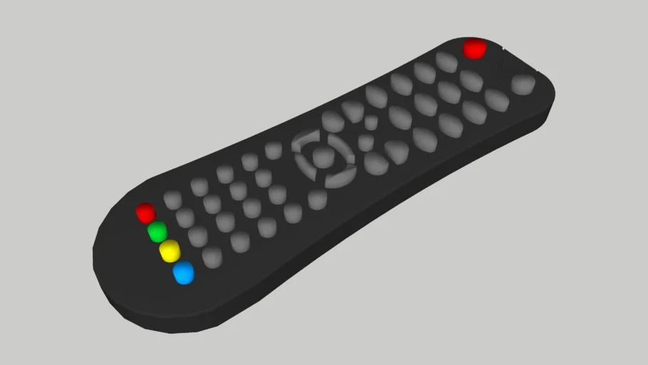 TV remote control | 3D Warehouse