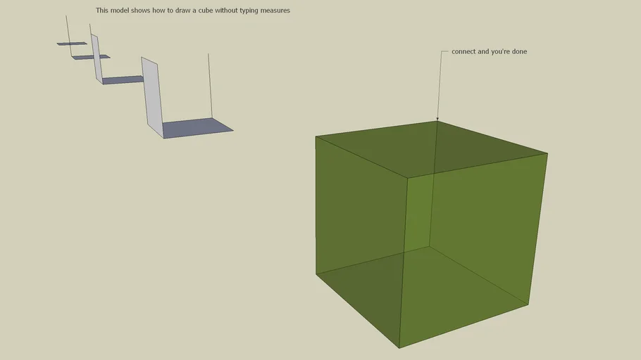 Cube Construction 3 - How to - Tutorial | 3D Warehouse