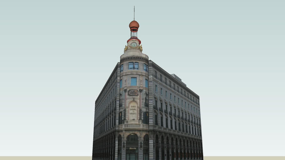 Alcalá 14. Edificio Banesto | 3D Warehouse