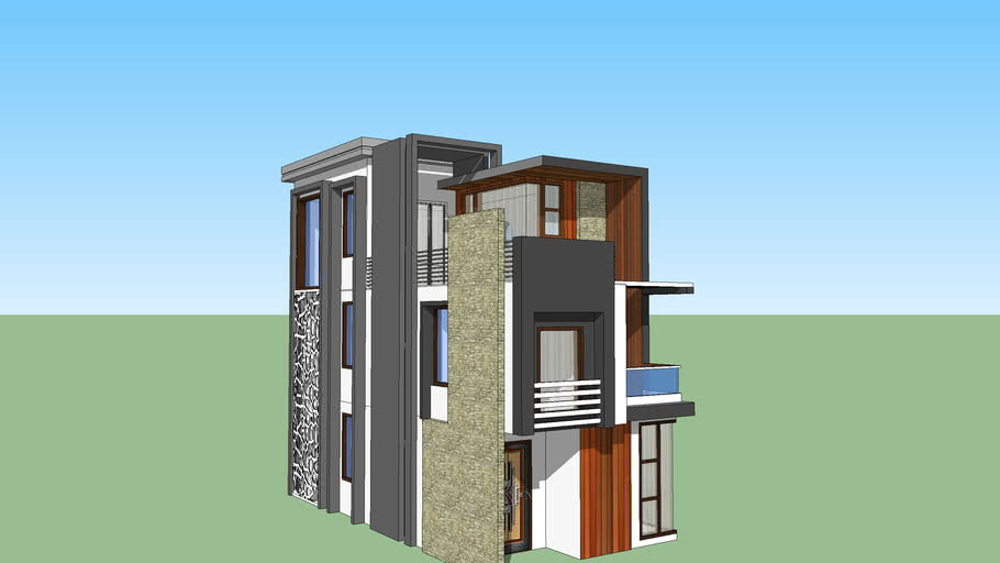 two story building | 3D Warehouse