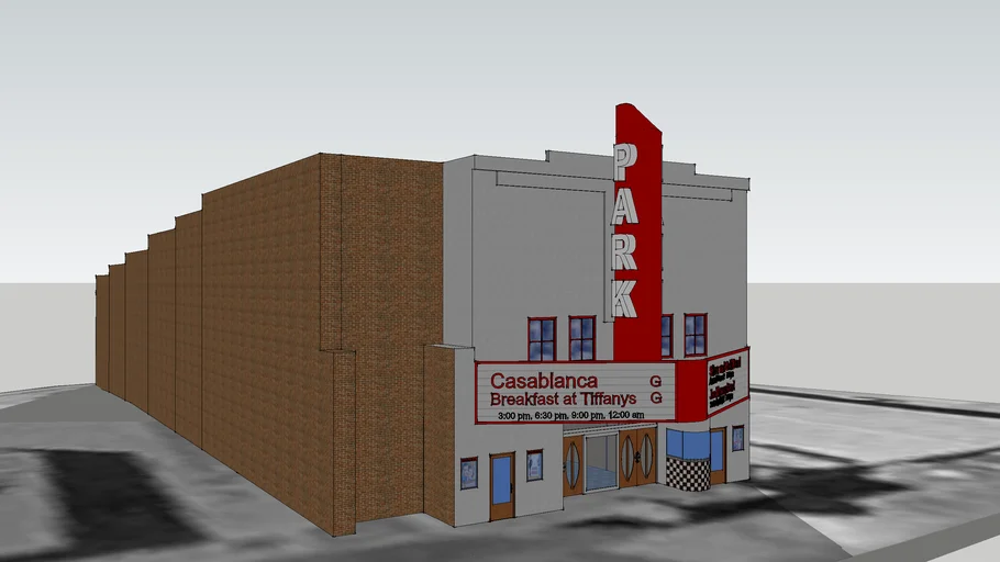 Park Theatre - Proposed | 3D Warehouse