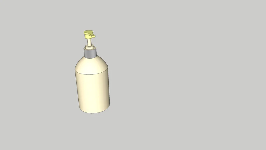 Soap Bottle | 3D Warehouse