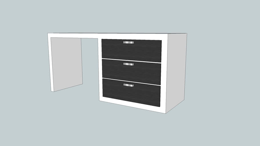 Simple Desk | 3D Warehouse