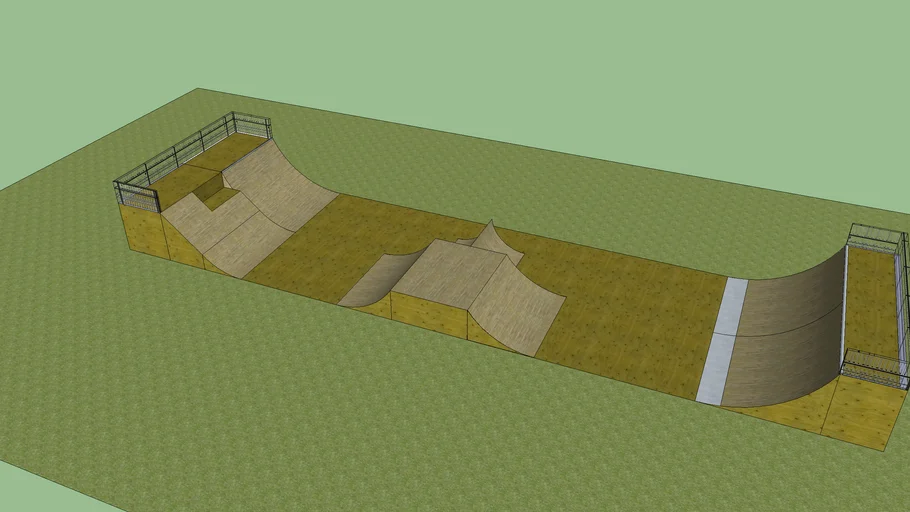 small skatepark | 3D Warehouse
