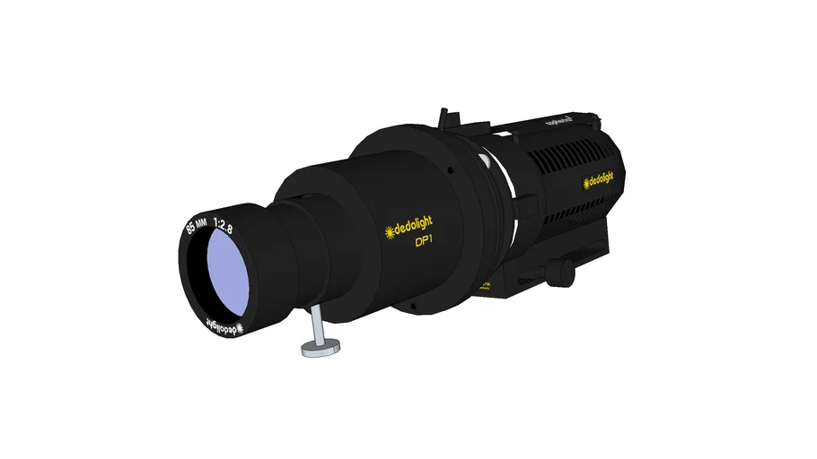 DLH4 - Tungsten light head, DP1 - Imager, DPL85M - 85mm, f2.8 lens and ...