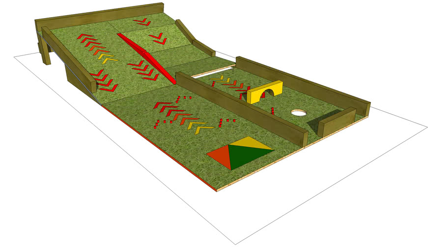 #CNCGolf - Obstacle Course | 3D Warehouse