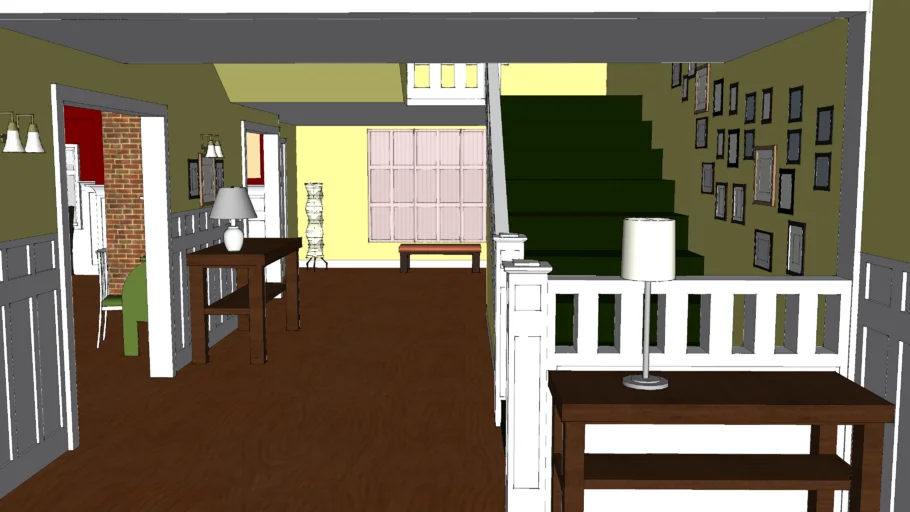 Kyle XY Trager House Interior Set | 3D Warehouse