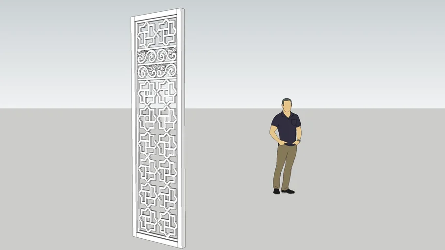 Vách CNC | 3D Warehouse