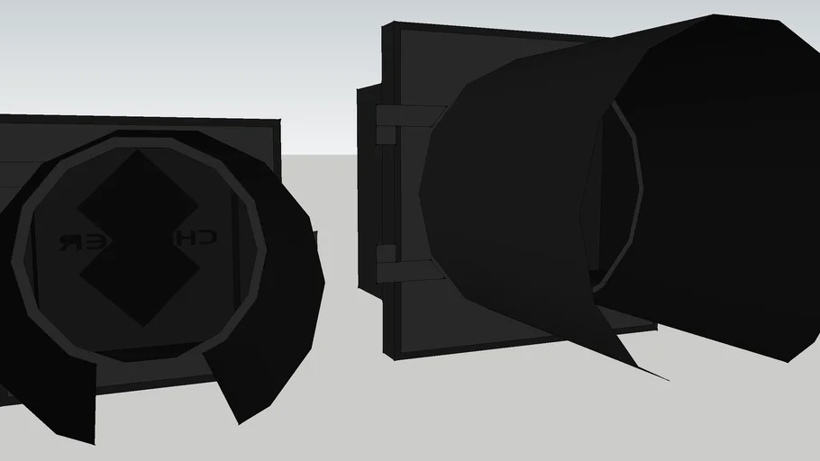 8-12' inch Checker traffic signal housings | 3D Warehouse