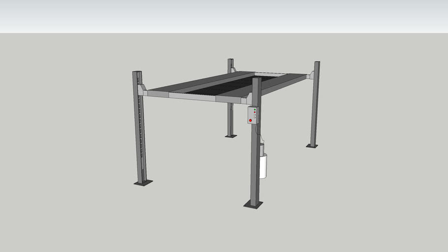 Car lift Twin Busch | 3D Warehouse
