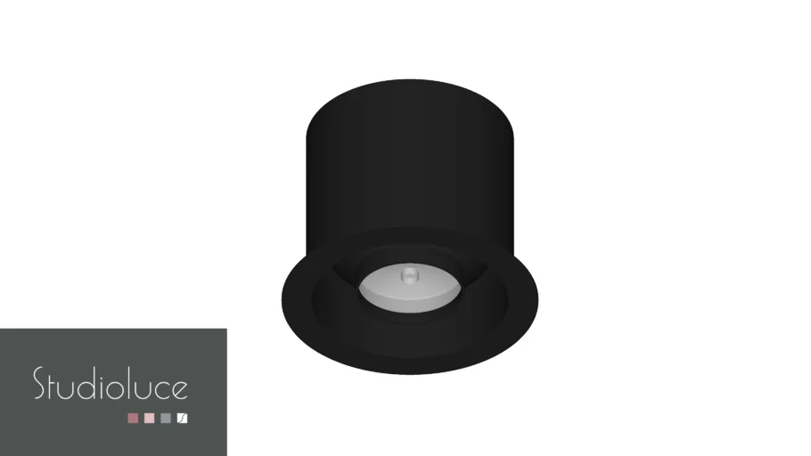 Downlight Octo 3W DL2273PT - Studioluce | 3D Warehouse