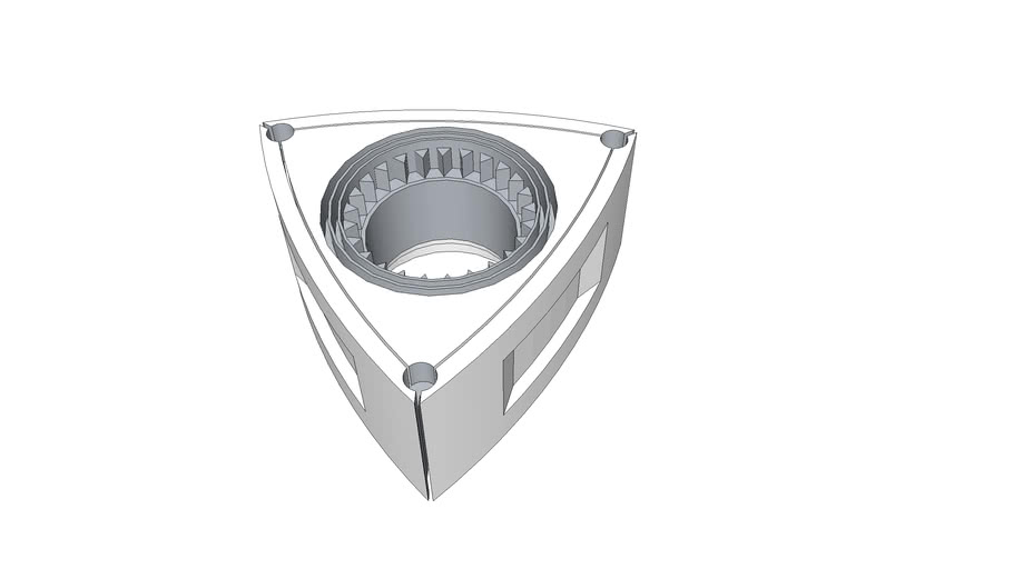 Rotary engine rotor | 3D Warehouse