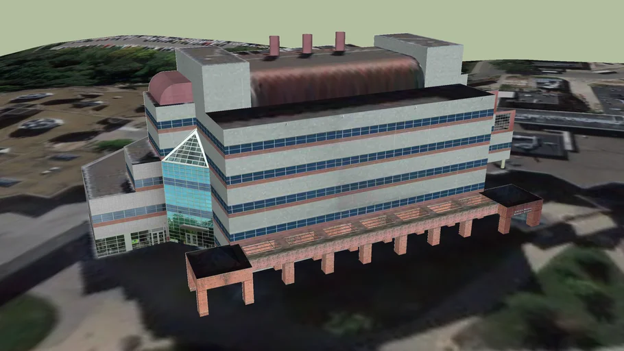 The University of Iowa Eckstein Medical Research Building (EMRB) | 3D ...