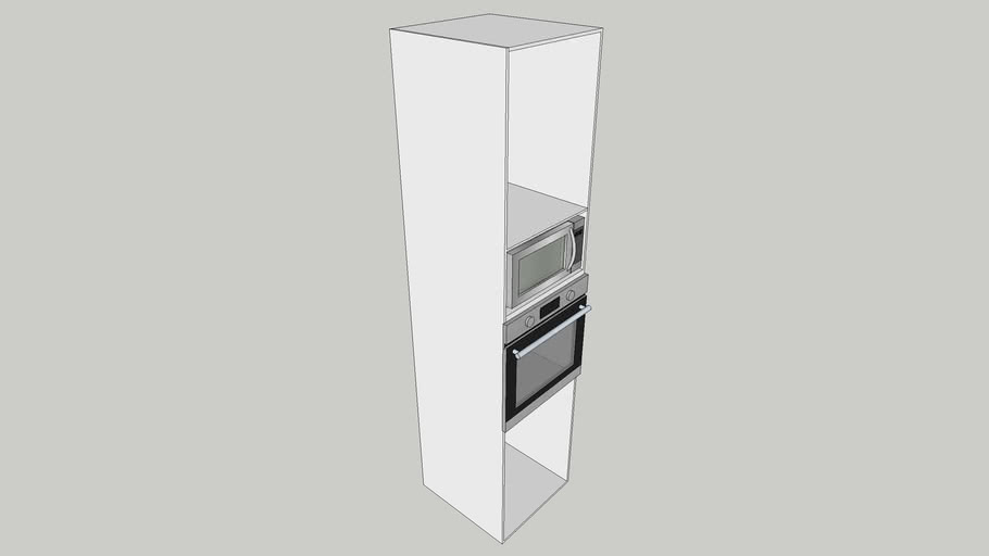 Oven & Microwave Compartment | 3D Warehouse