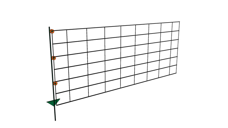 Electric Fence net | 3D Warehouse