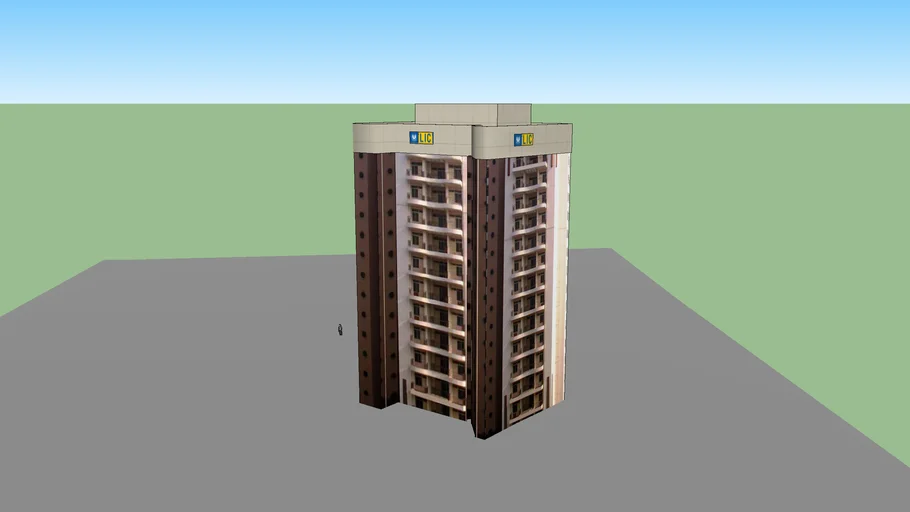 LIC, Life insurance corporation of India Regional Office Phase 3 | 3D ...