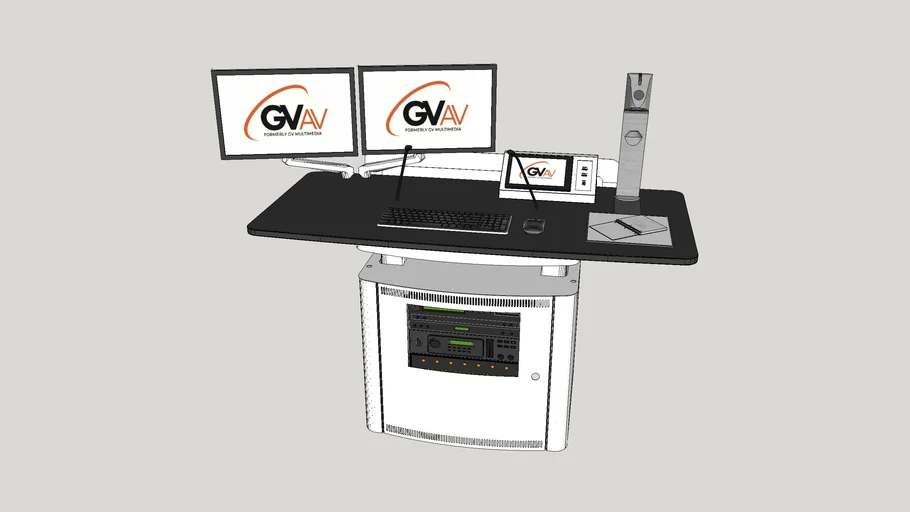 GVAV - University Lectern | 3D Warehouse