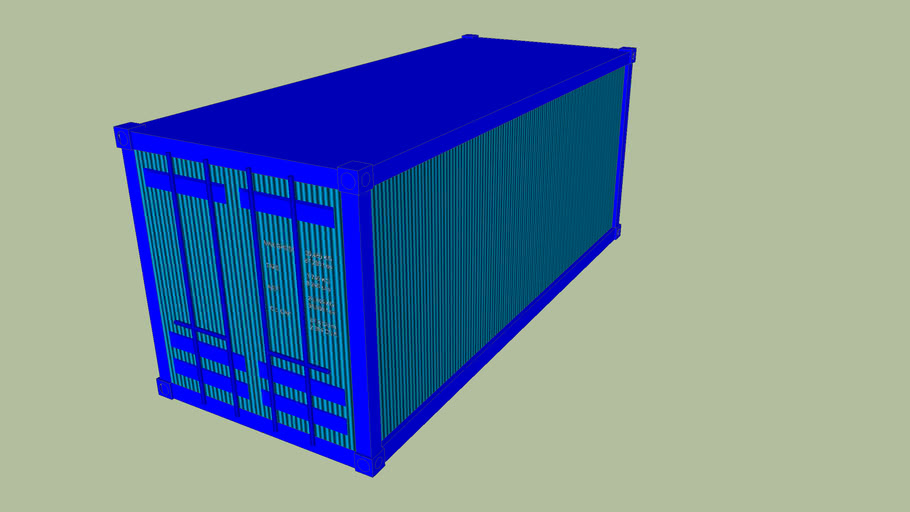 Cargo container | 3D Warehouse