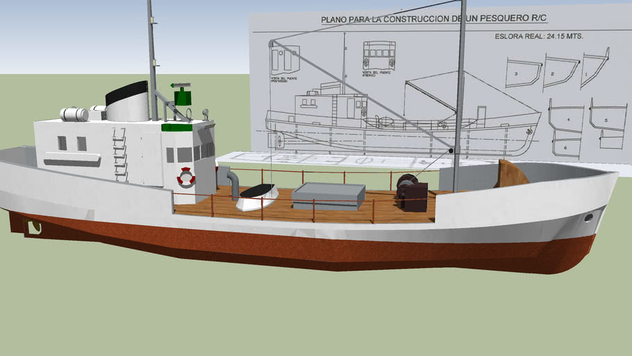 Fishing boat | 3D Warehouse