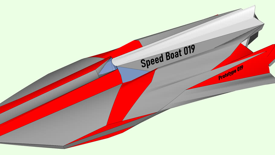 Speed Boat | 3D Warehouse