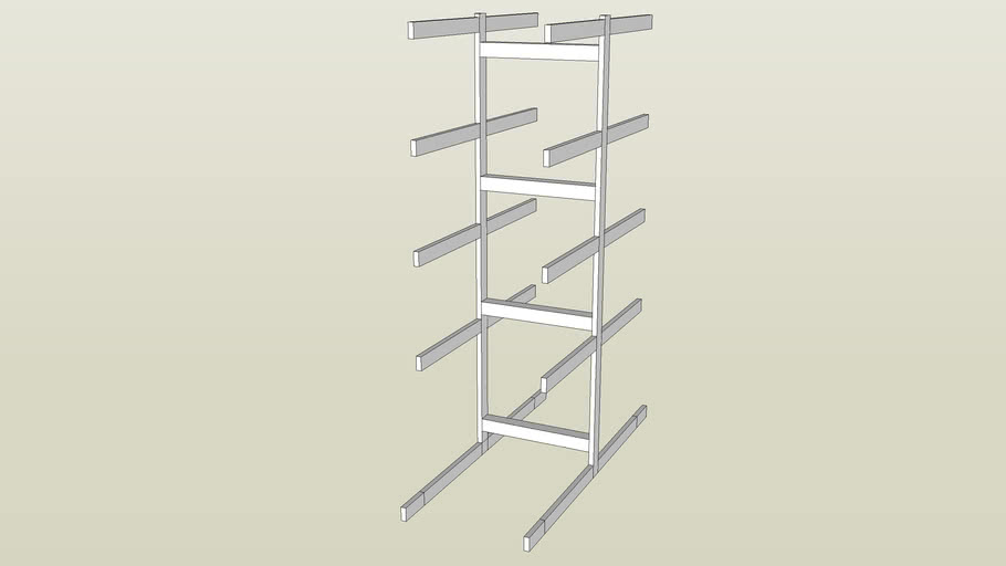 Cantilever Rack | 3D Warehouse