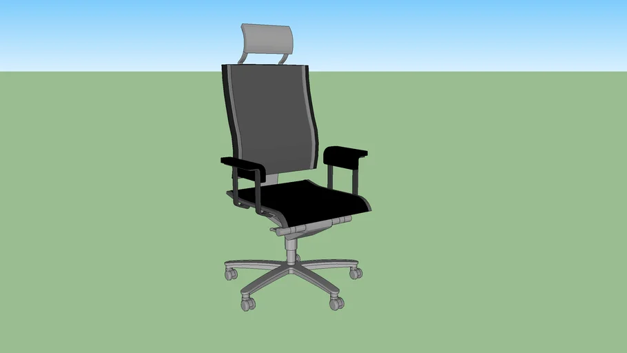 High Back Chair | 3D Warehouse
