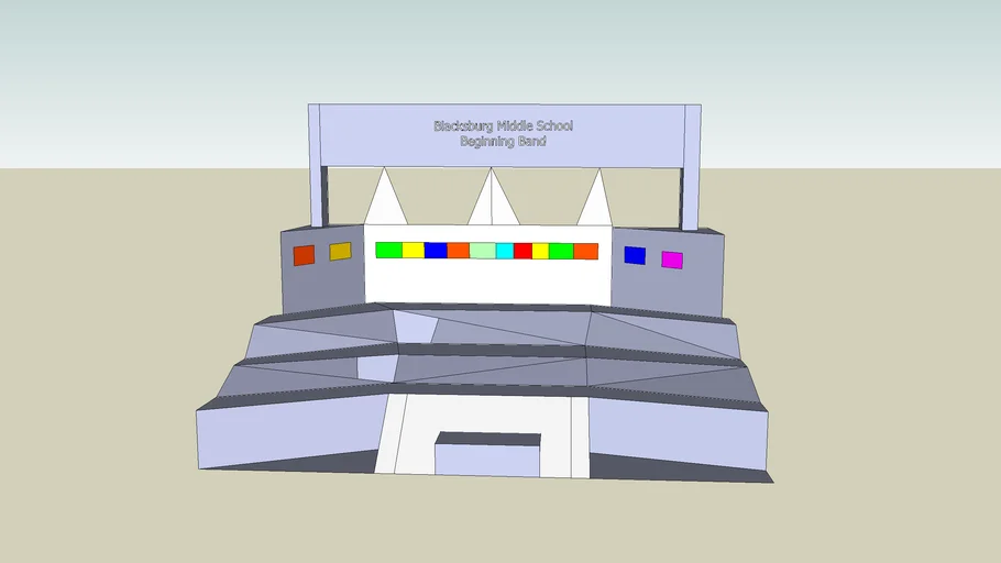 Concert Band Stage | 3D Warehouse