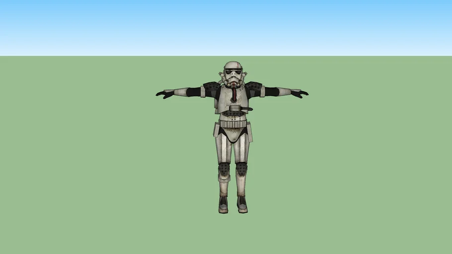 comander cody | 3D Warehouse