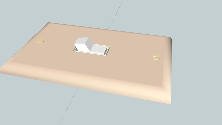 light switch | 3D Warehouse