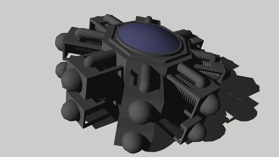 Lowpoly 18 Cylinder Radial Engine | 3D Warehouse