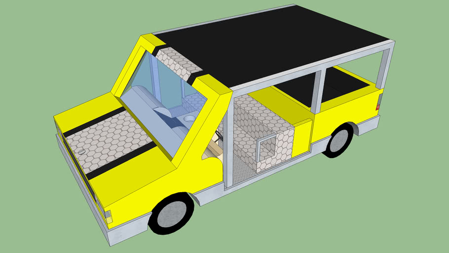 bee golf cart | 3D Warehouse