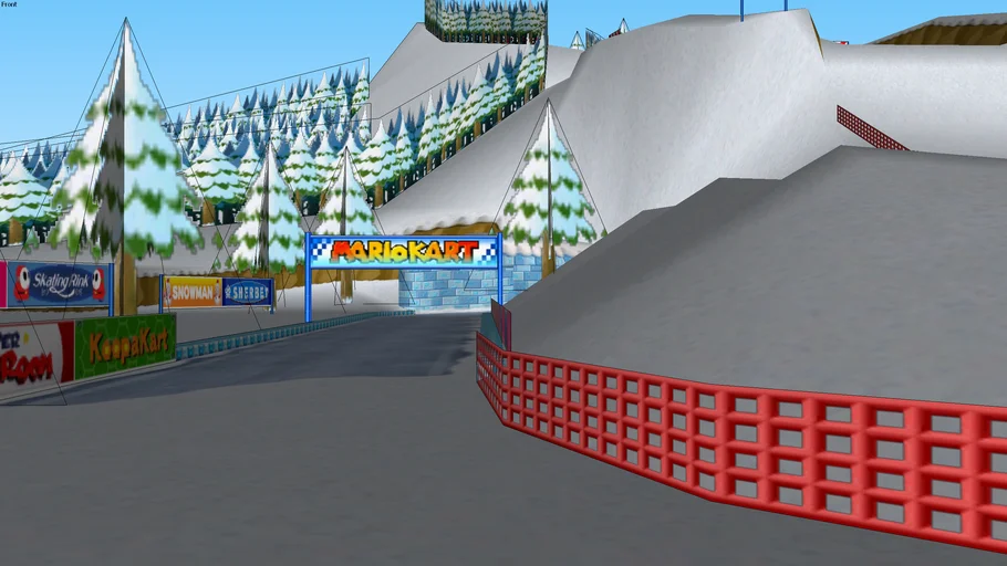 MKDS!! DK Pass Course_model | 3D Warehouse