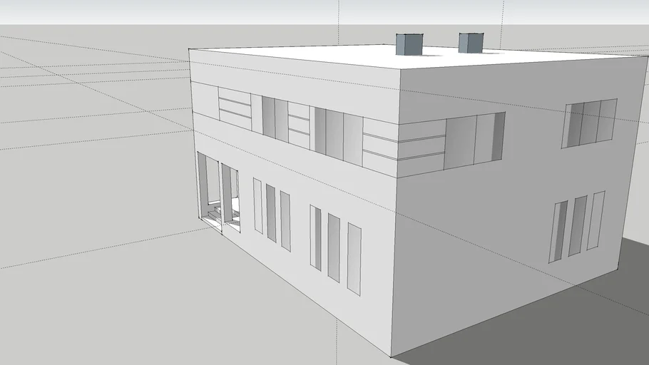 flat roof | 3D Warehouse