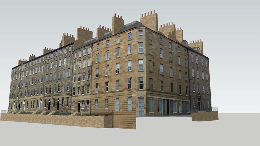 Buccleuch Place North - University of Edinburgh | 3D Warehouse