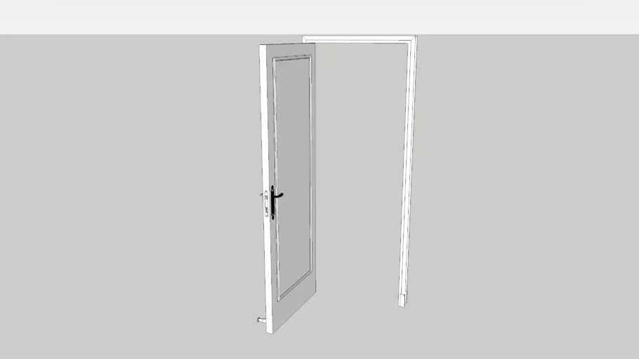 Porte intérieure | 3D Warehouse