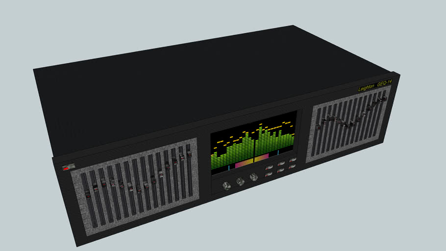 14 Band Graphic Equalizer with Spectrum Display | 3D Warehouse