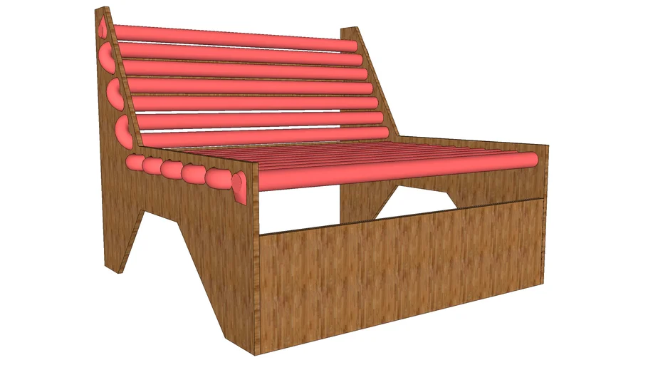 Rubber Hose Chair | 3D Warehouse