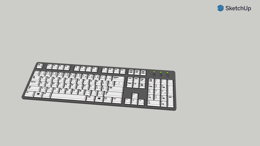 keyboard | 3D Warehouse
