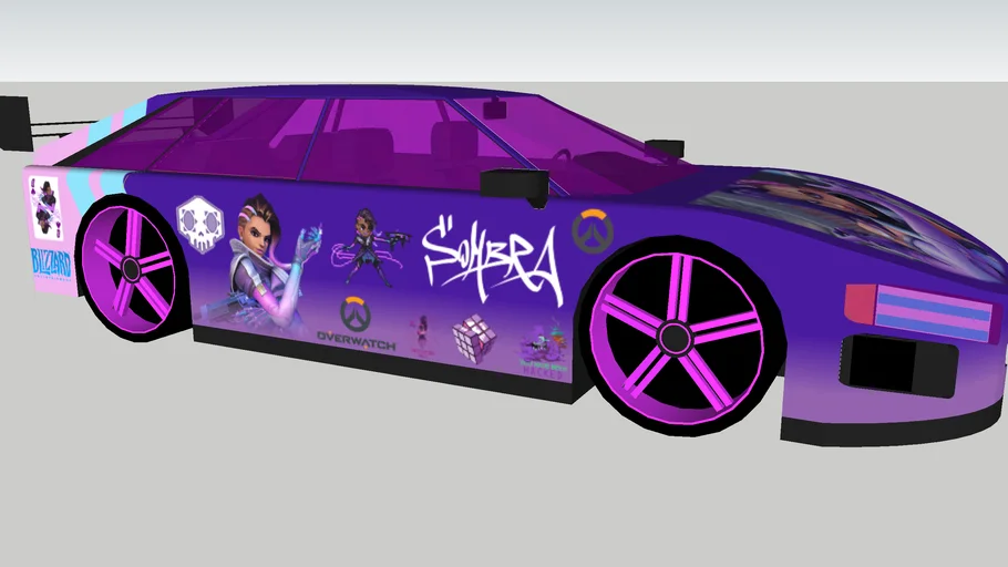 Overwatch Sombra Car | 3D Warehouse