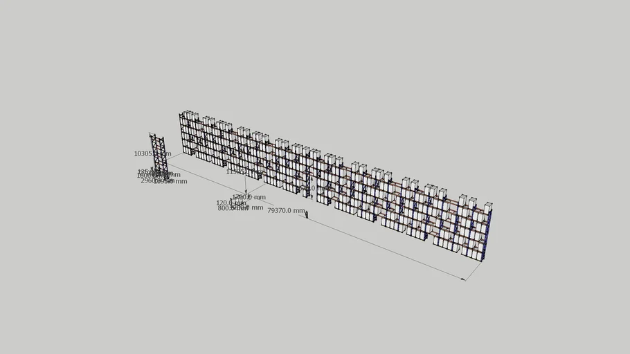Warehouse Racking System | 3D Warehouse