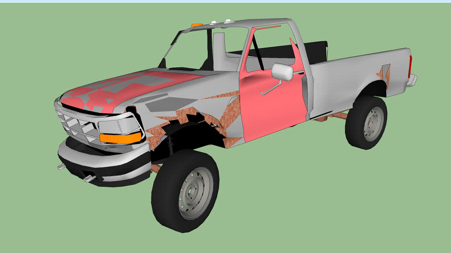 beat up ford f250 | 3D Warehouse