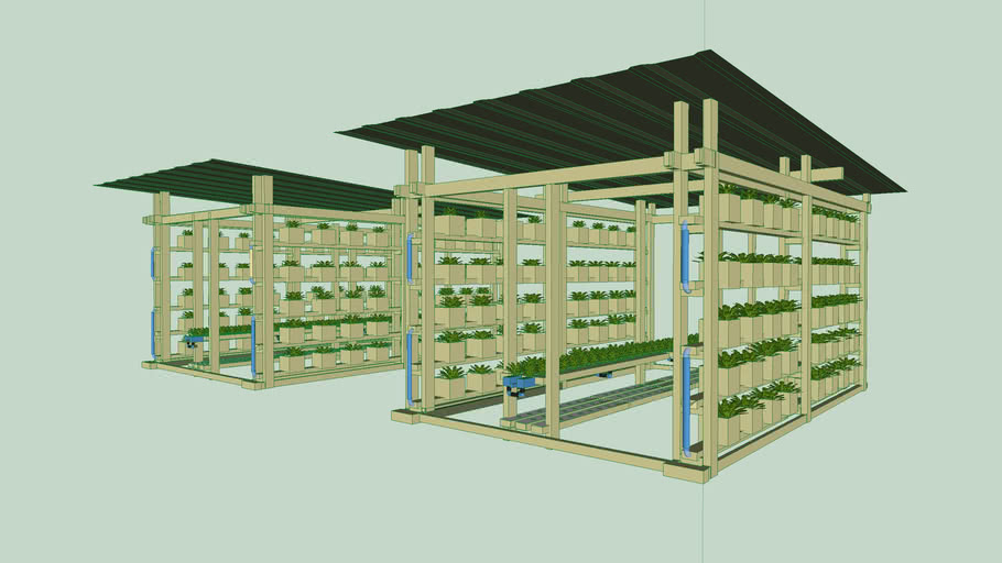 Town hydroponic house | 3D Warehouse