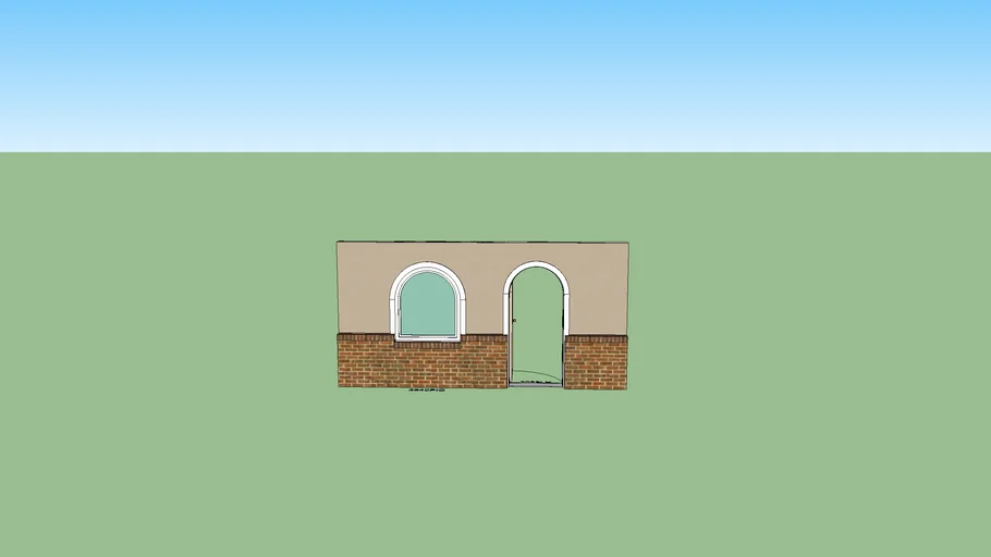 Arched Door | 3D Warehouse