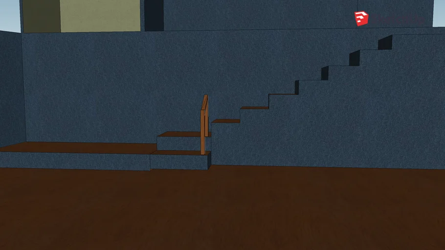 stair railing | 3D Warehouse