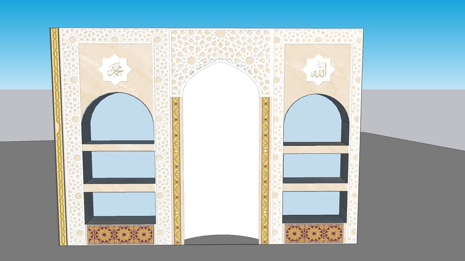 Mihrab Surau | 3D Warehouse