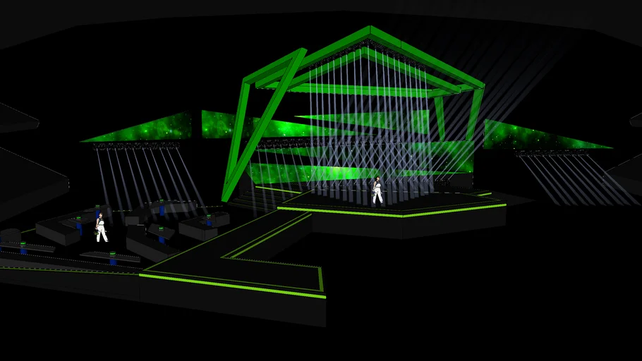Grand Stage Design | 3D Warehouse