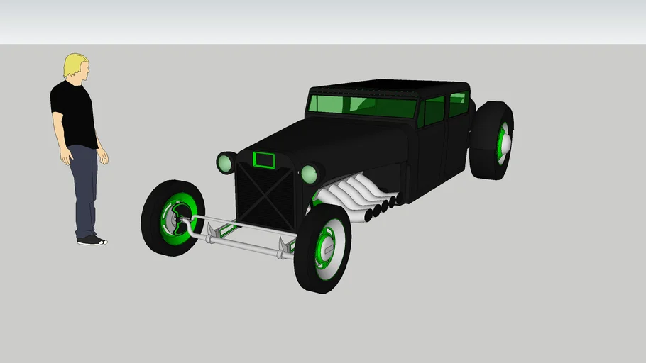 '34 rat rod | 3D Warehouse