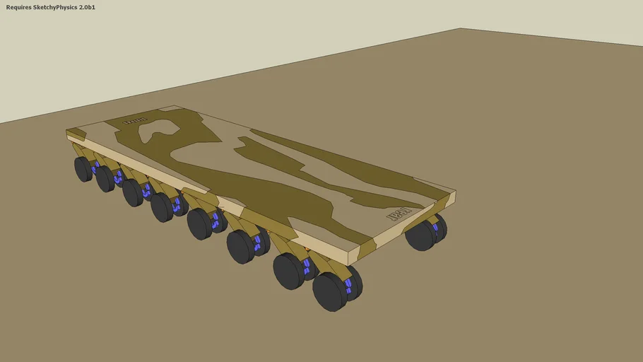 desert military heavy mover | 3D Warehouse