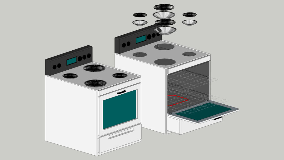 Kitchen Stove | 3D Warehouse